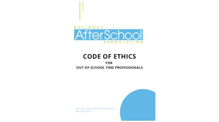NAA Issues Revised Code Of Ethics for Out-Of-School Time Professionals ...
