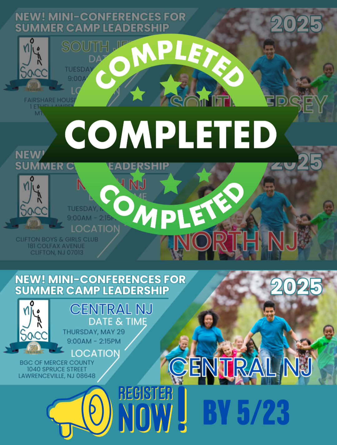 NJSACC’s NEW Mini-Conferences – NJSACC